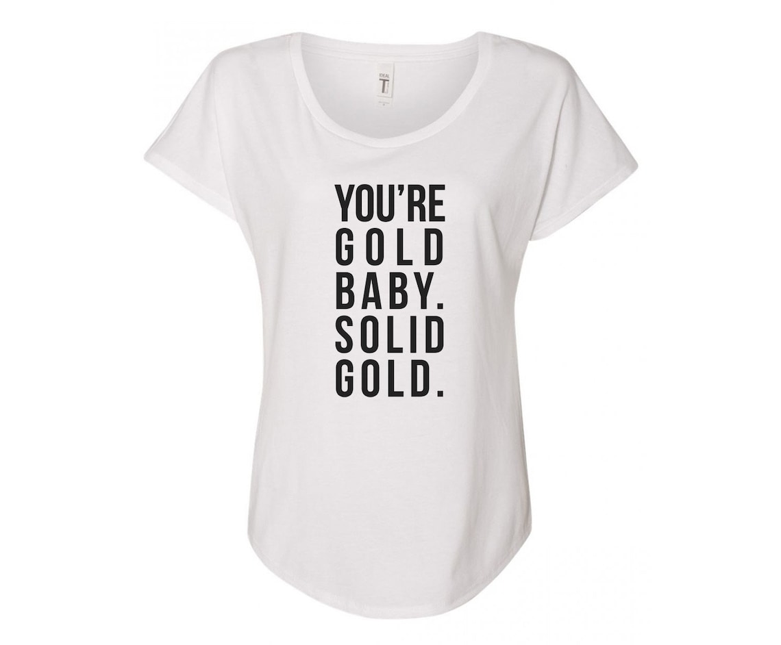 Solid Gold Shirt Motivational Shirt Workout Work Mom Boss - Etsy
