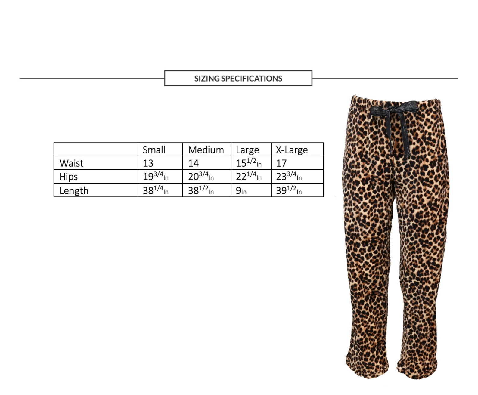 Sunday Funday Fleece Leopard Print Pajama Set Sunday Funday, Leopard ...