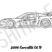 2006 CORVETTE C6.R Coolest Car Adult Coloring Page, Printable Coloring ...