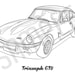 TRIUMPH GT6 Coolest Car Adult Coloring Page, Printable Coloring Pages ...