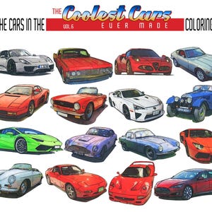 LEXUS LFA Coolest Car Adult Coloring Page, Printable Coloring Pages ...