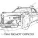 1946 TUCKER TORPEDO Concept Car Adult Coloring Page, Printable Coloring ...