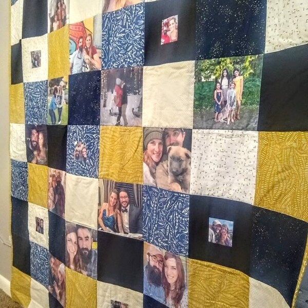 Photo Quilt - Etsy