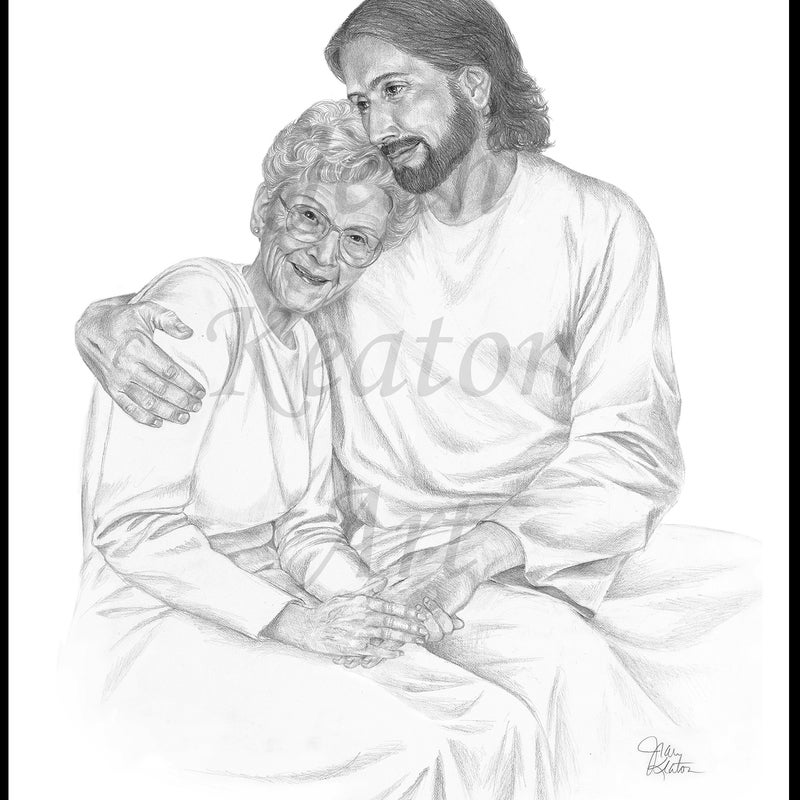 Jesus Hugging Man - Etsy