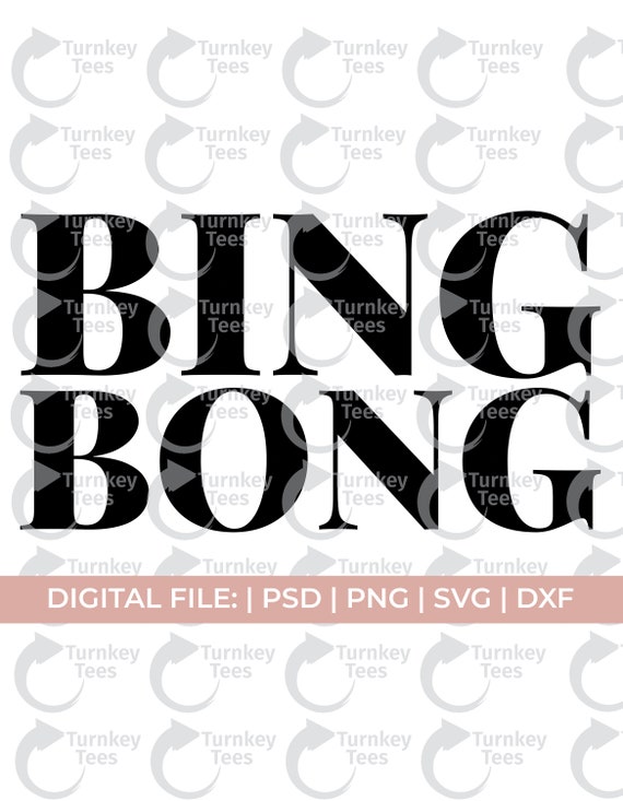 Bing Bong Svg Trending Svg Popular Svg Sarcastic Svg Funny - Etsy Canada