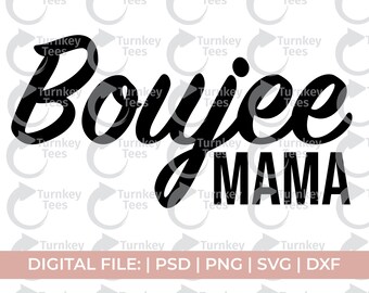 Boujee Mama Svg - Etsy