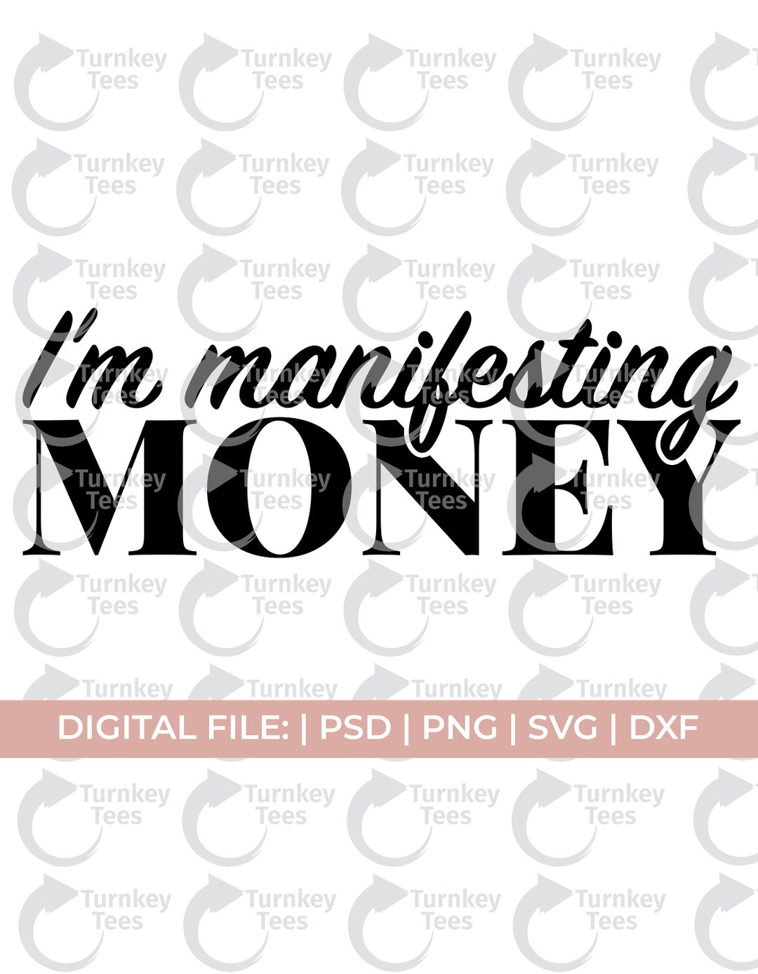 Manifest Svg I'm Manifesting Money Svg Manifesting Svg - Etsy