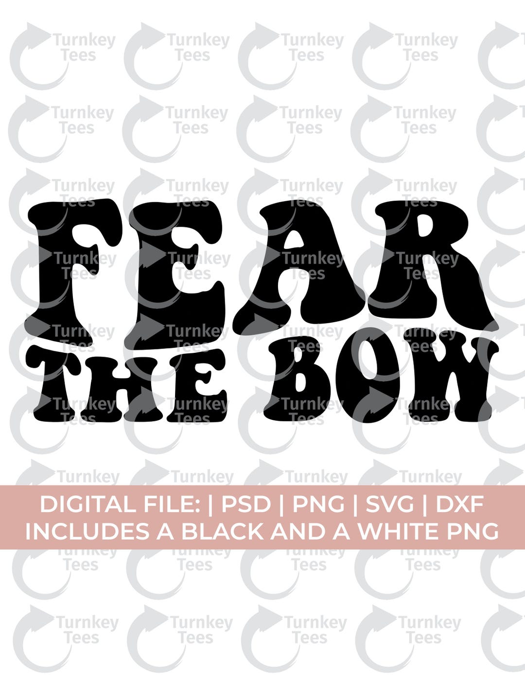 Fear the Bow Svg Png, Cheerleader Svg Png, Cheer Svg Png, Cheer Bow Svg ...