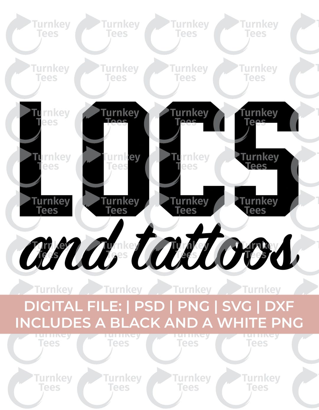 Locs Svg Png, Locs and Tattoos Svg, Locd Svg, Black Woman Svg, Black ...