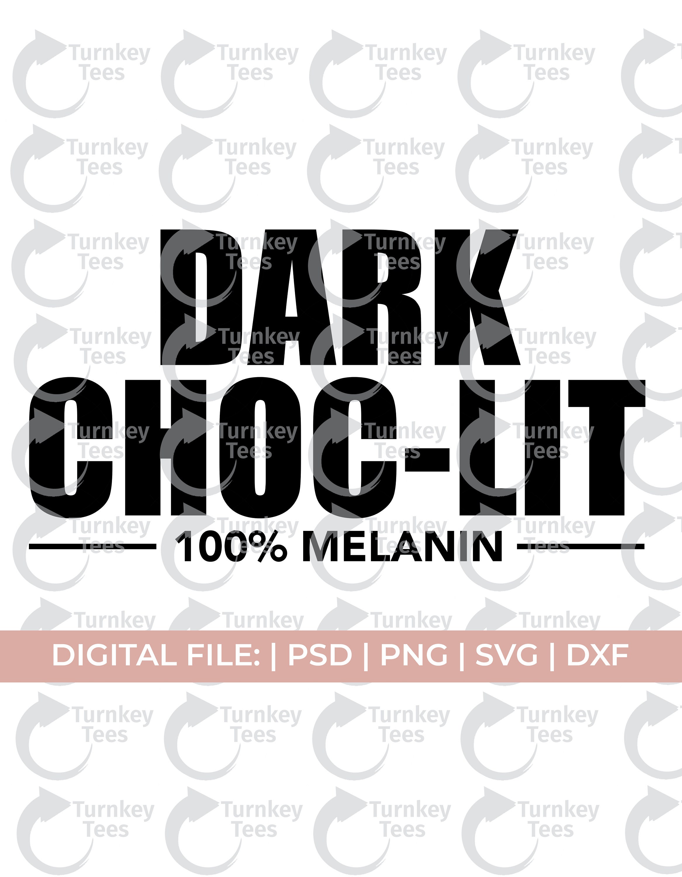 Melanin Svg Dark Choc Lit Svg Black Woman Svg African - Etsy