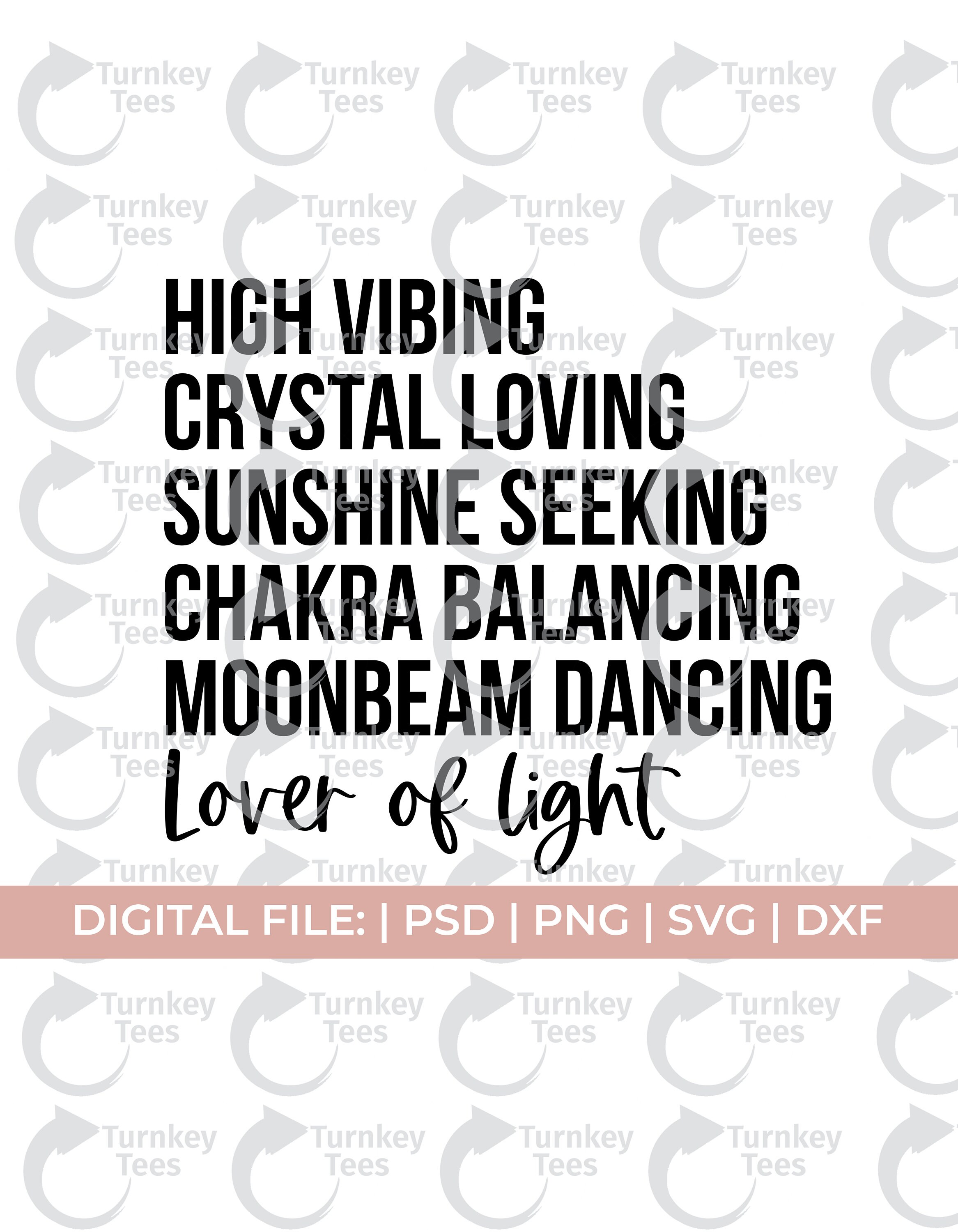 Spiritual Svg High Vibing Svg Crystal Svg Crystal Loving - Etsy