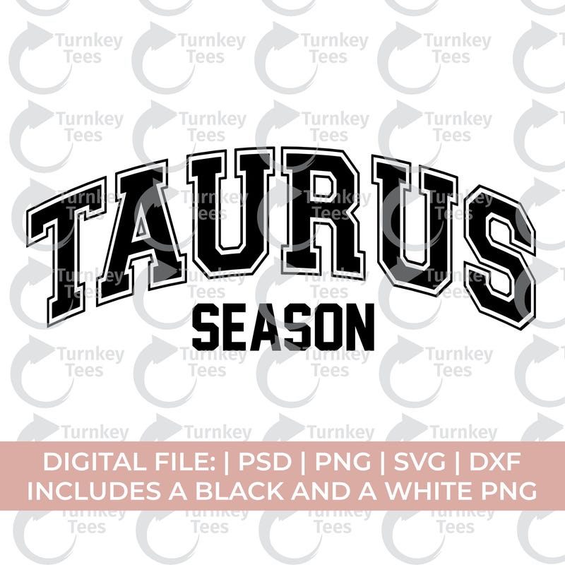 Taurus Svg - Etsy