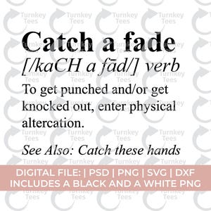 Catch a Fade Svg, Melanin Svg Png, Catch These Hands Svg Png, Petty Svg ...
