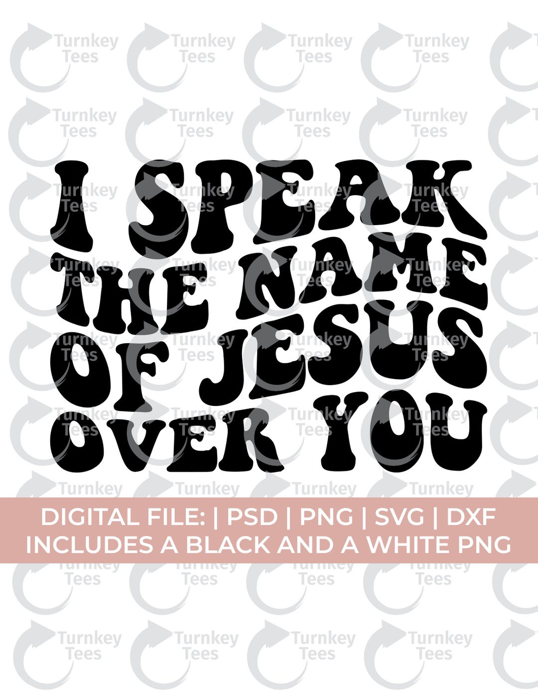 I Speak the Name of Jesus Over You SVG, Jesus Png, Religious Svg ...