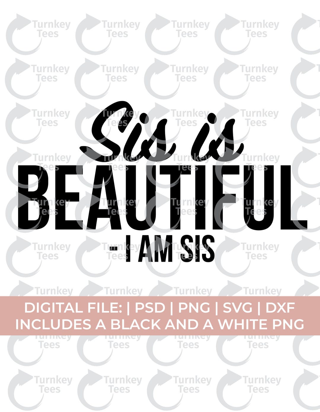 Sis is Beautiful Svg Png, I Am Sis Svg Png, Melanin Svg Png, Black ...