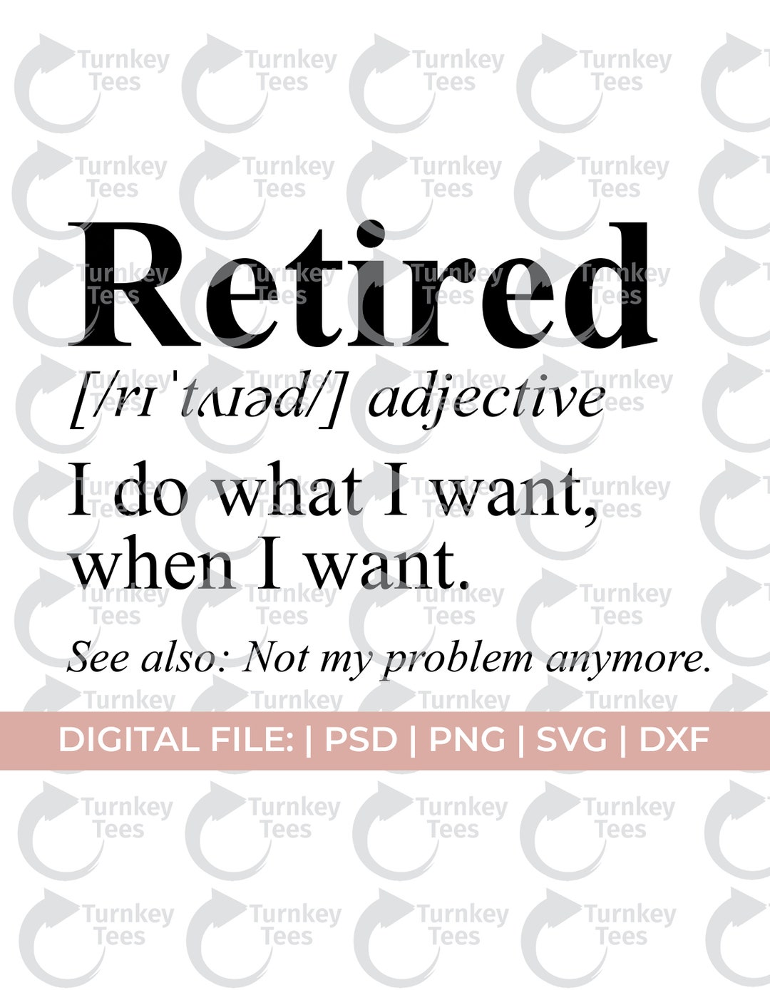 Retirement Svg|retired Definition Svg|retired Svg|retirement Shirt Svg ...