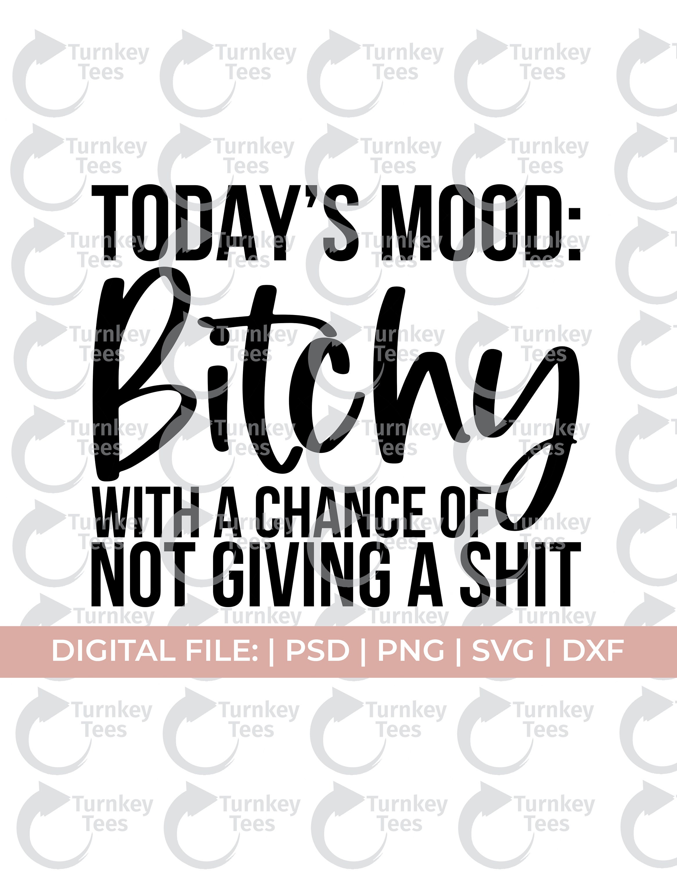Profanity Svg Todays Mood Svg Swear Svg Cuss Svg Sassy - Etsy Canada