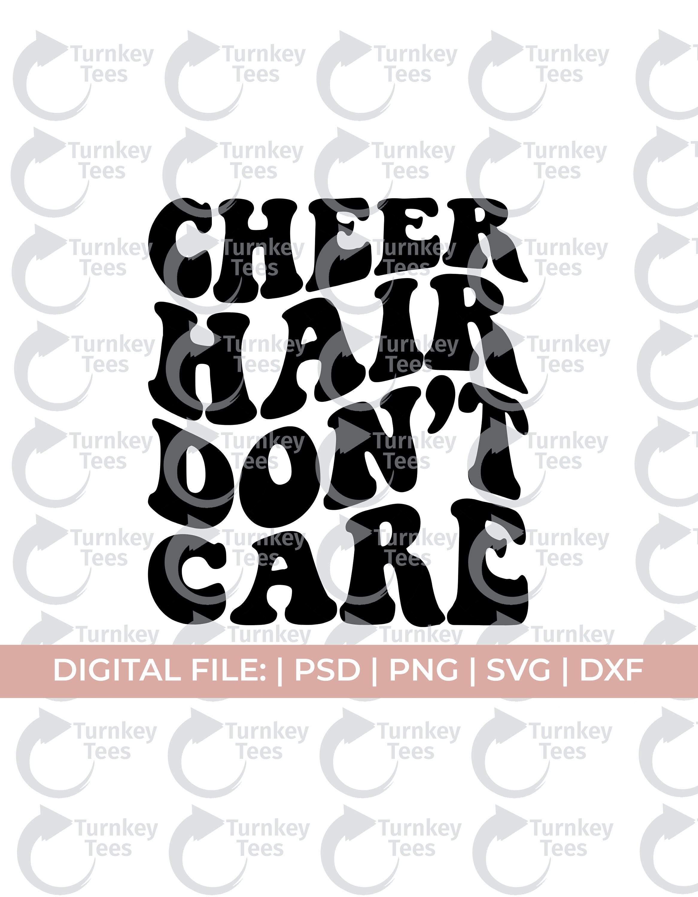 Cheerleader Svg Cheer Hair Don't Care Svg Cheer Bow Svg - Etsy