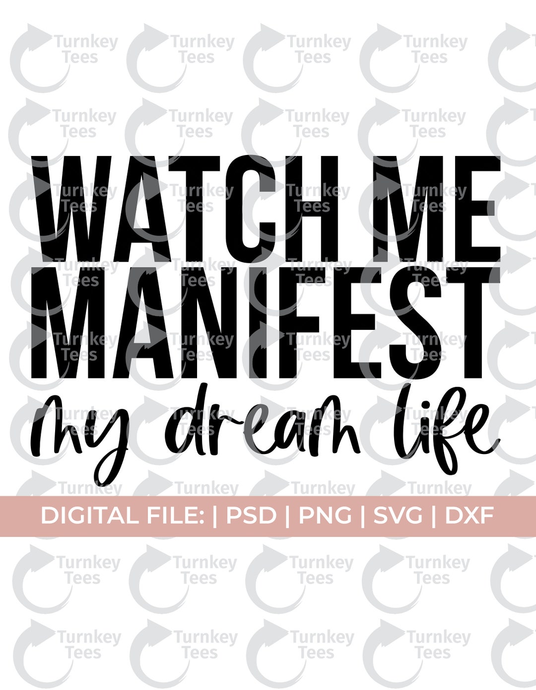 Manifest Svg Law of Attraction Svg Watch Me Manifest Svg - Etsy