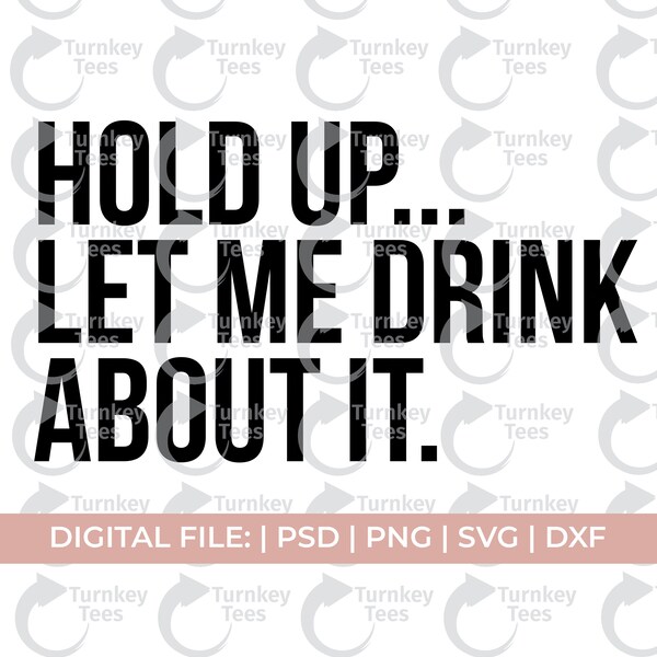 Funny Drink Svg - Etsy