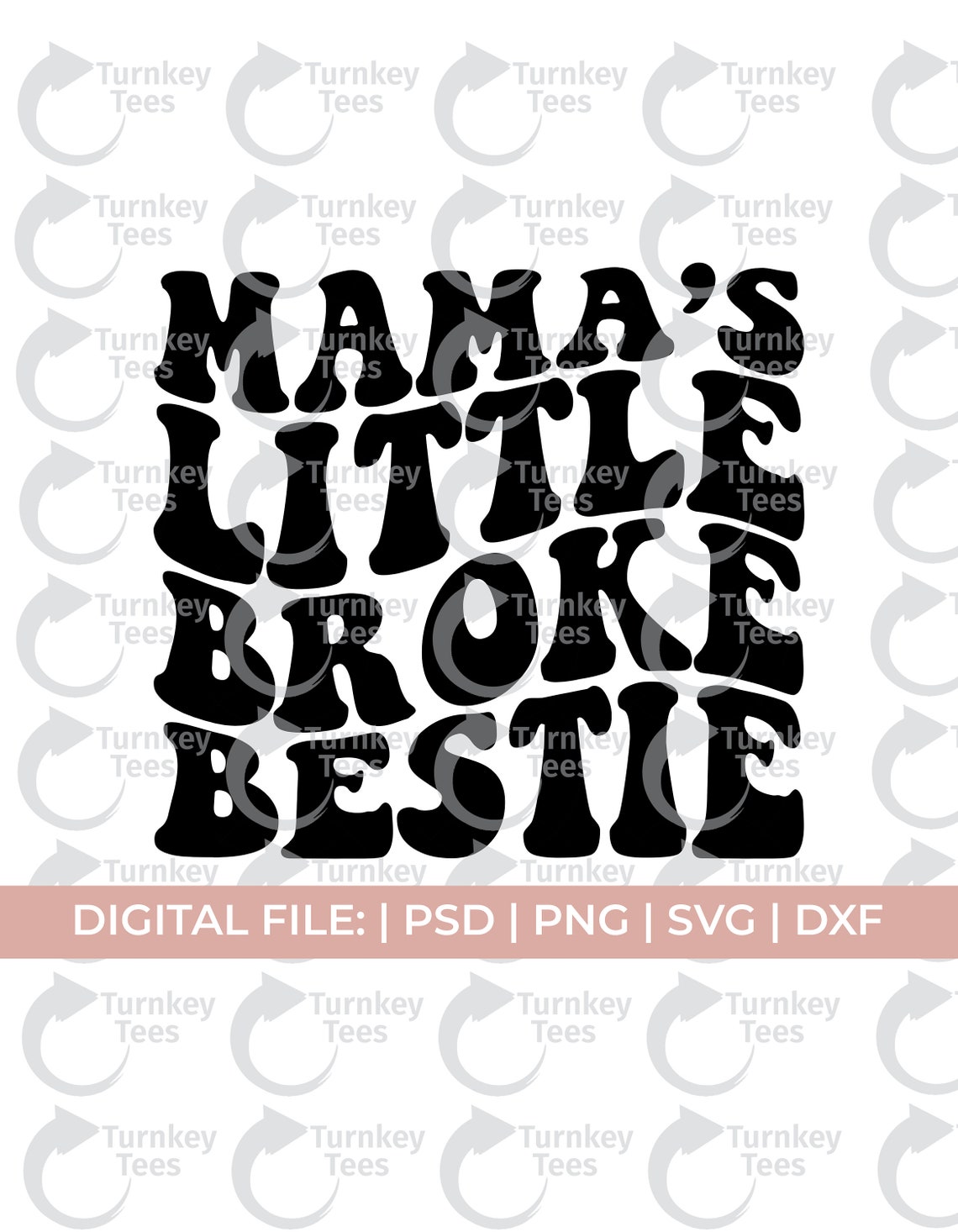 Broke Bestie Svg Mamas Little Broke Bestie Svg Baby Girl - Etsy