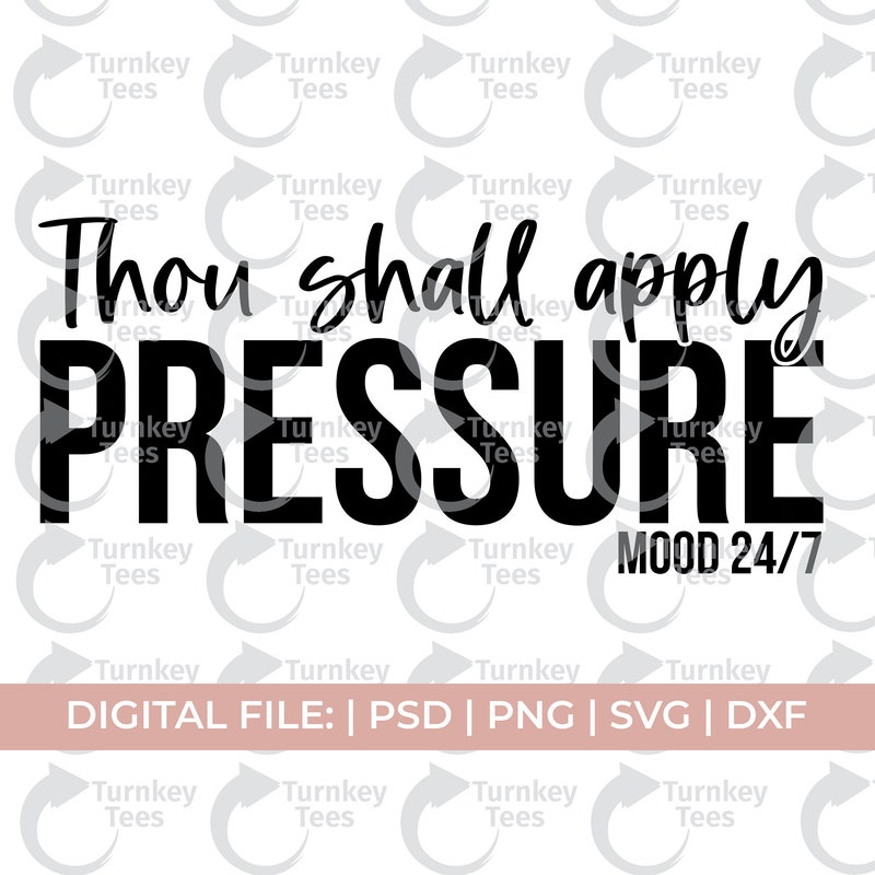 Pressure Svg - Etsy