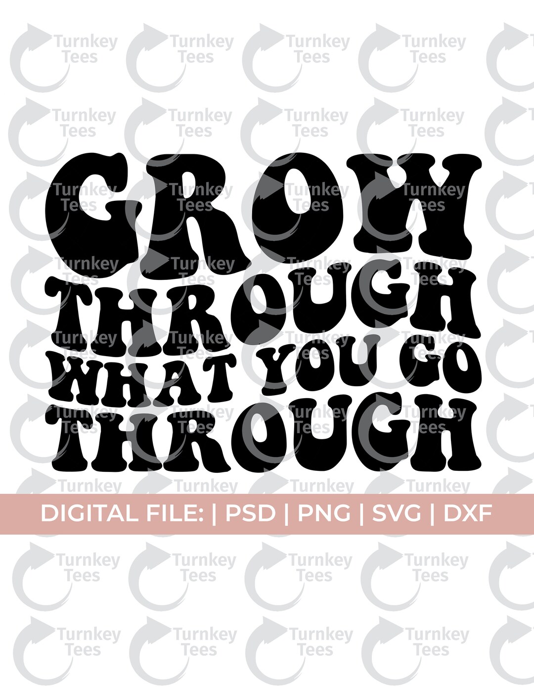 Grow Through What You Go Through Svg Mental Health Svg - Etsy