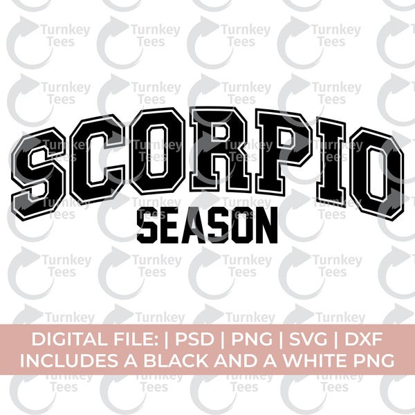 Scorpio Svg - Etsy