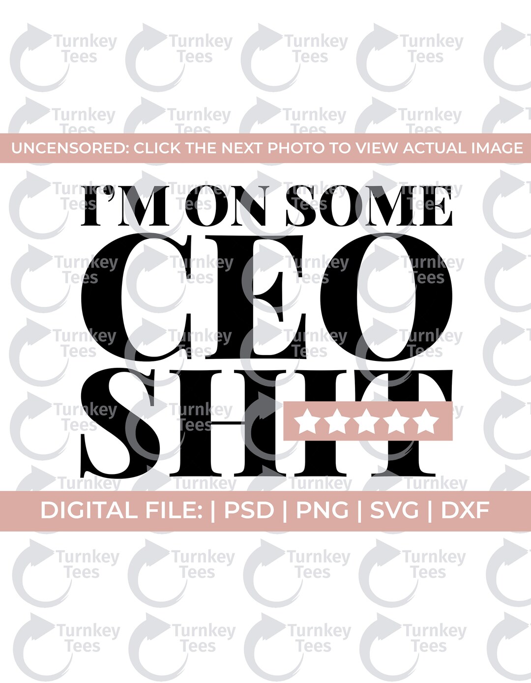 Ceo Svg Entrepreneur Svg Profanity Svg I'm on Some Ceo - Etsy