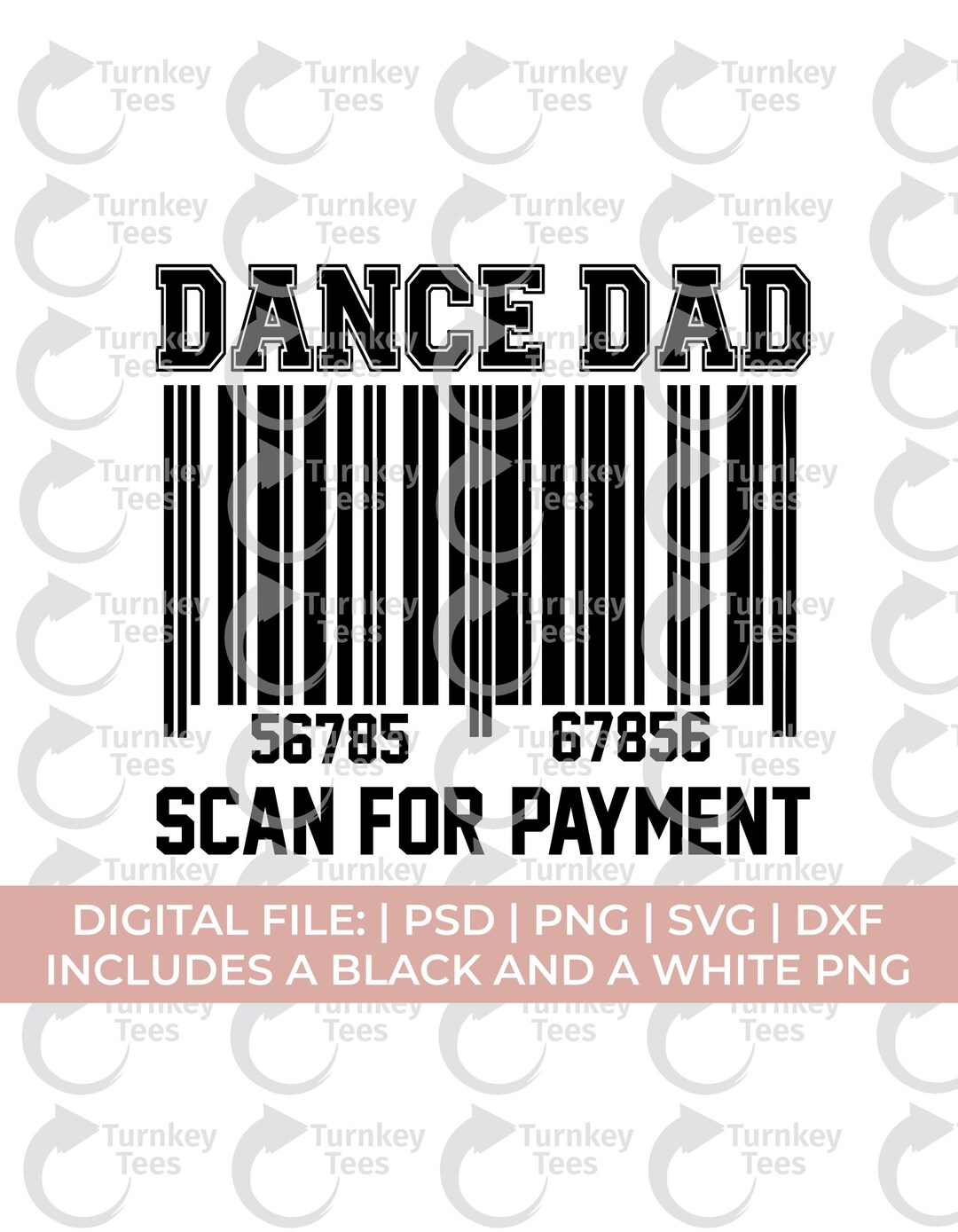 Dance Dad Svg Png, Dance Dad Scan for Payment Svg, Funny Dance Dad Svg ...