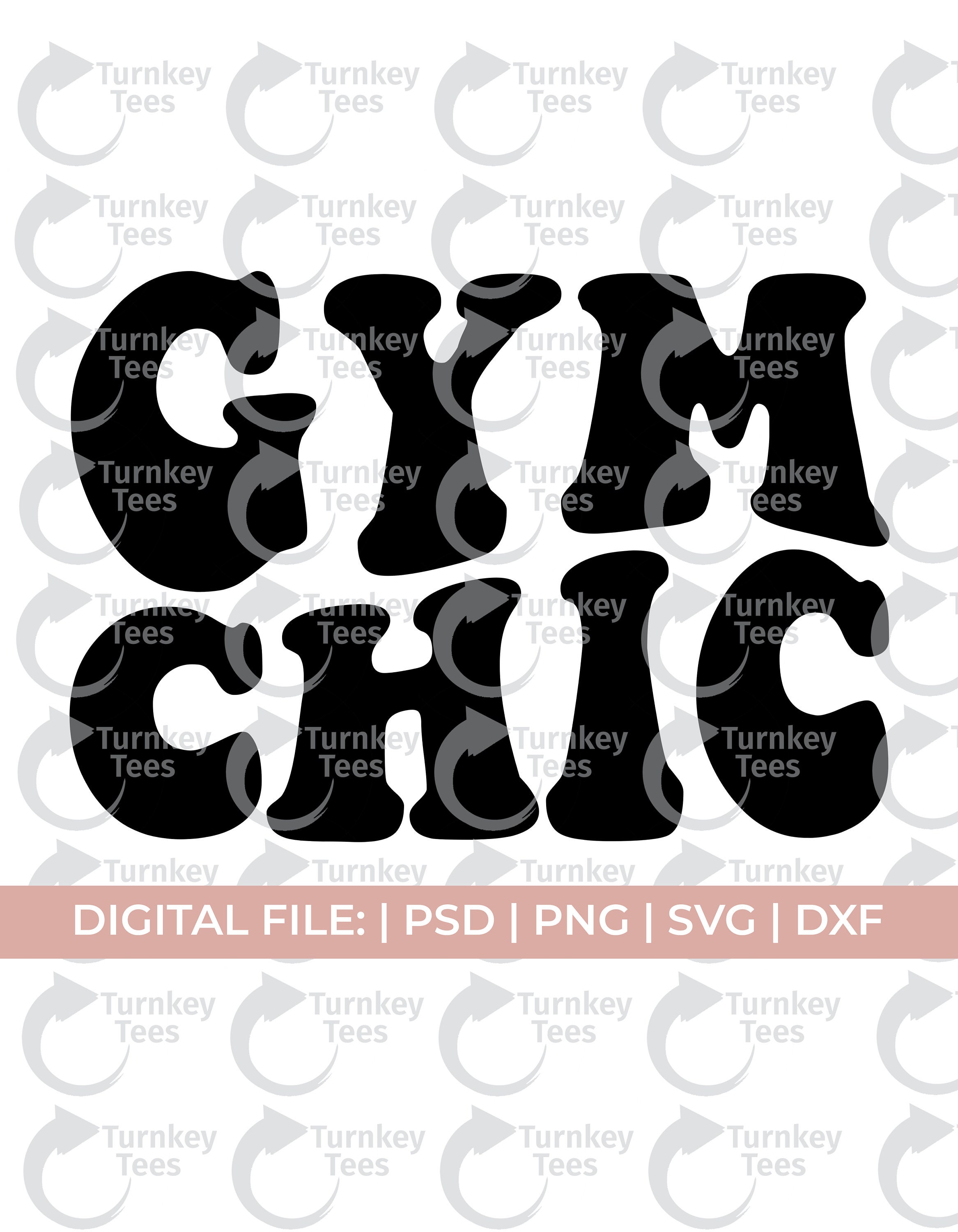 Gym Chic Svg Fitness Svg Gym Svg Motivational Svg Exercise - Etsy