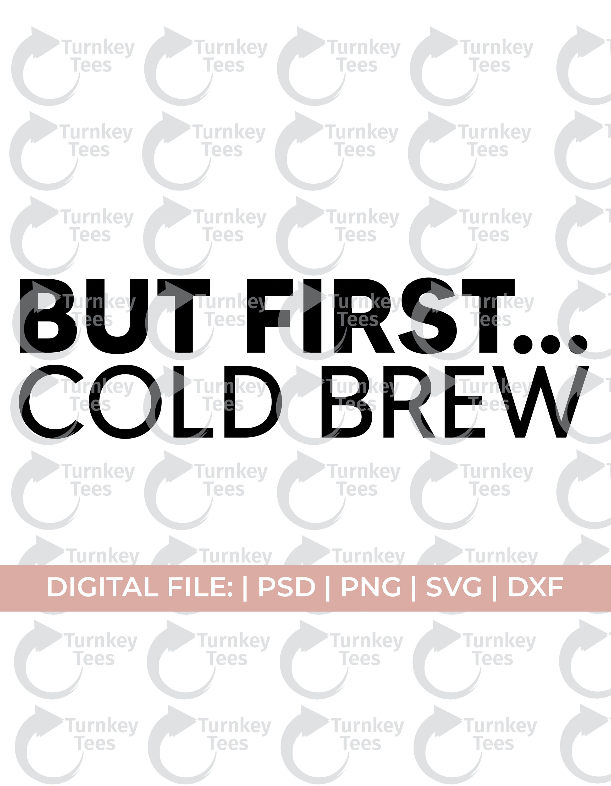 Cold Brew Svg Nitro Brew Svg Iced Coffee Svg Coffee Lover - Etsy