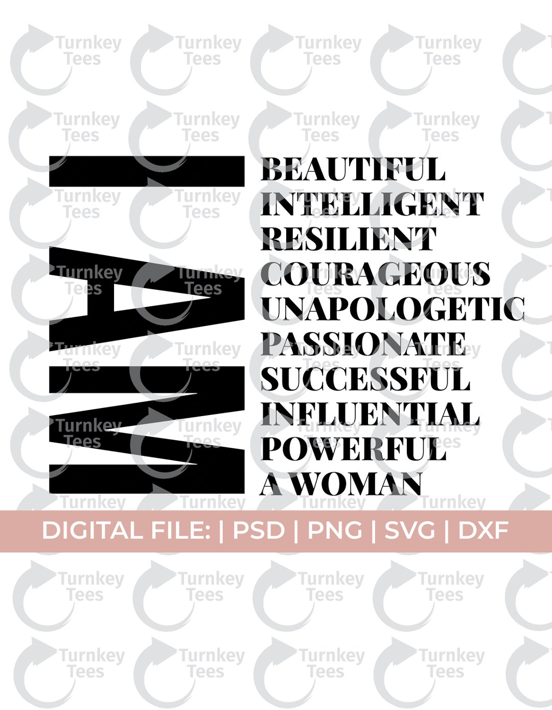 I am svg affirmation svg beautiful svg resilient svg - Etsy.de