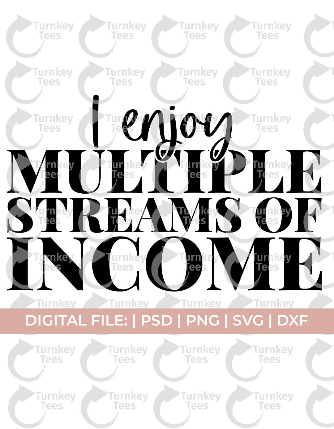 Small Business Svg Multiple Streams of Income Svg Hustle - Etsy