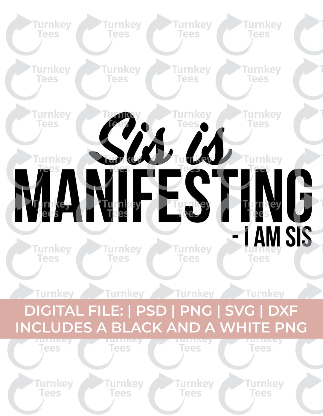 I Am Sis Svg Png, Sis is Svg, Sis is Manifesting Svg, Melanin Svg, Manifest Svg Png, Law of ...