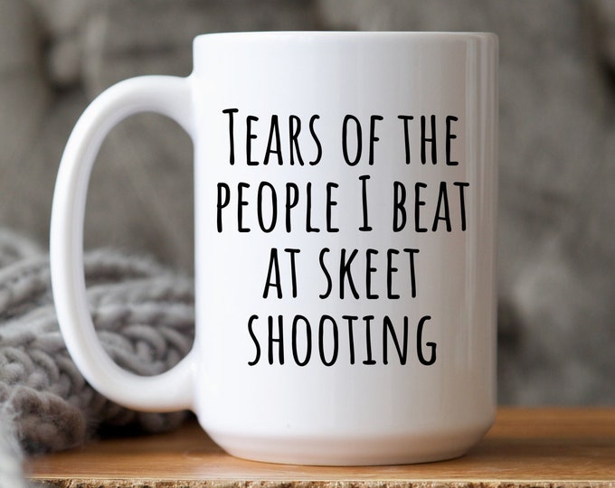 Funny Clay Shooting Mug Trap Shooting Gift Skeet Shooting Gift Clay ...