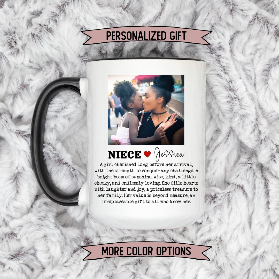 Niece Gift From Aunt Niece Graduation Custom Photo Mug Aunt and Niece ...