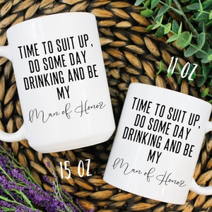 Man of Honor Gifts Man of Honor Proposal Gift Gift for Man of Honor ...