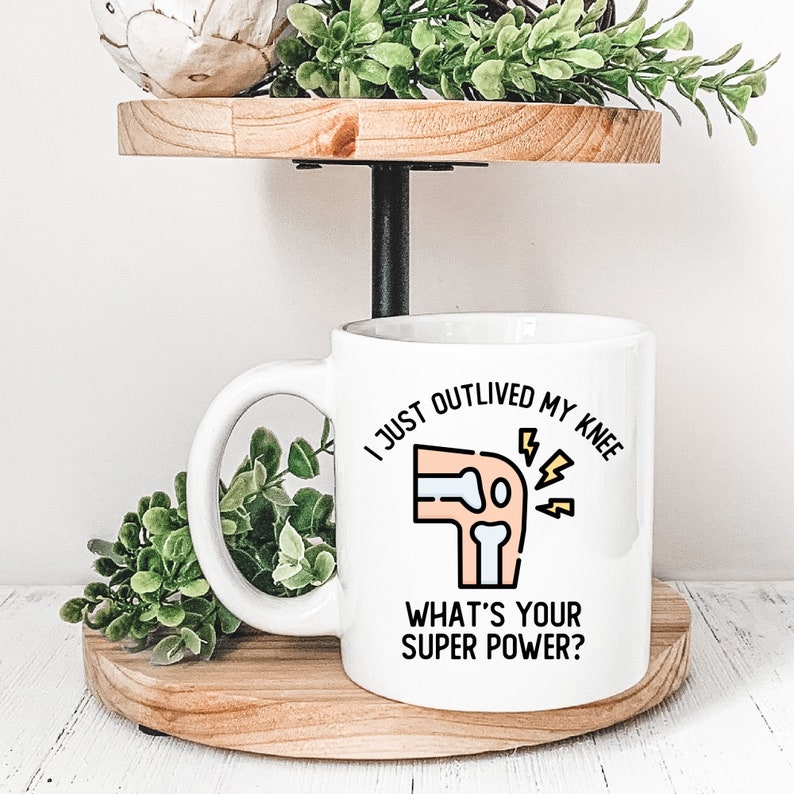 Knee Replacement Gifts, Funny Knee Replacement Surgery Gift, Get Well ...