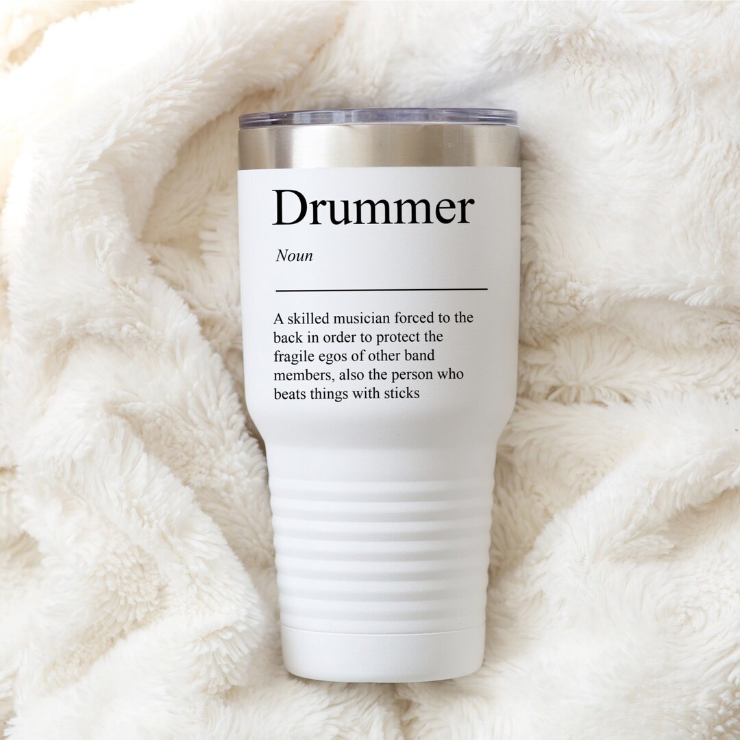 Drummer Gifts, Drummer Tumbler, Drummer Mug, Drum Player Gift, Funny ...