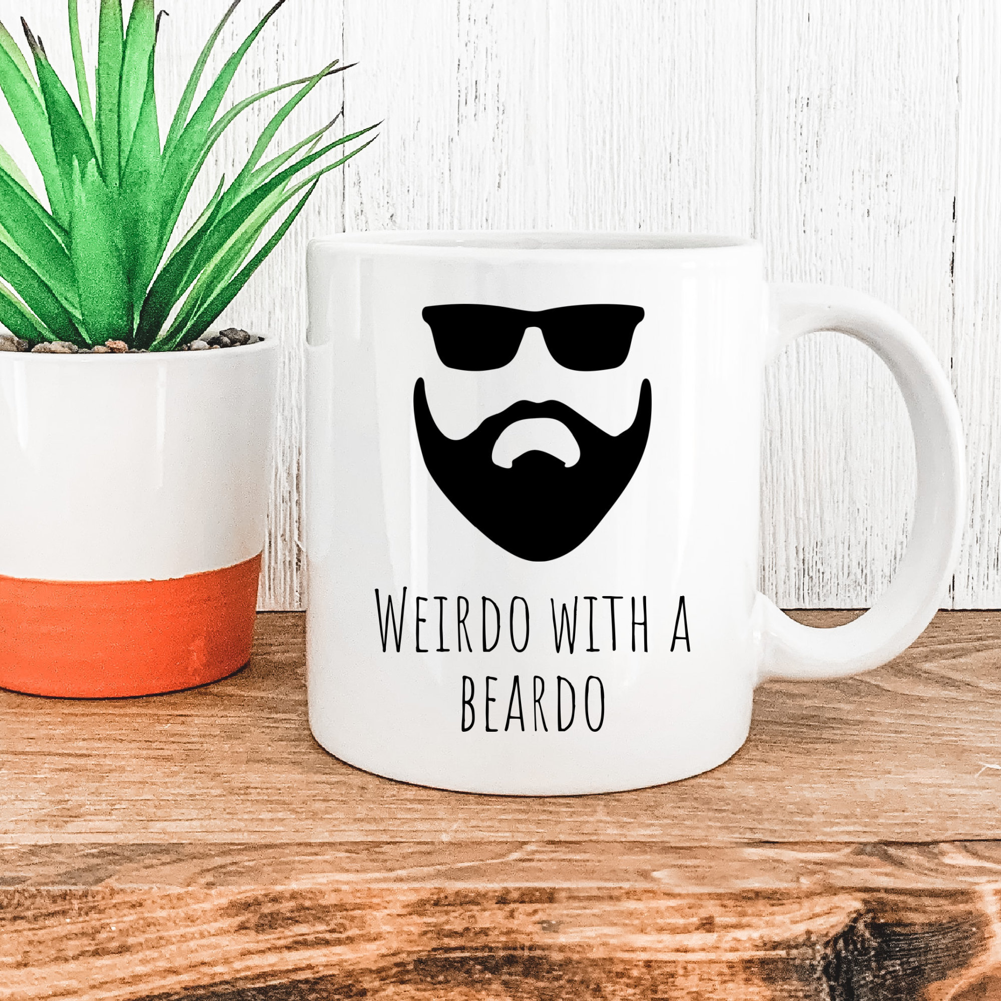 Weirdo With a Beardo Mug Funny Mug Beard Mug Novelty Mug - Etsy