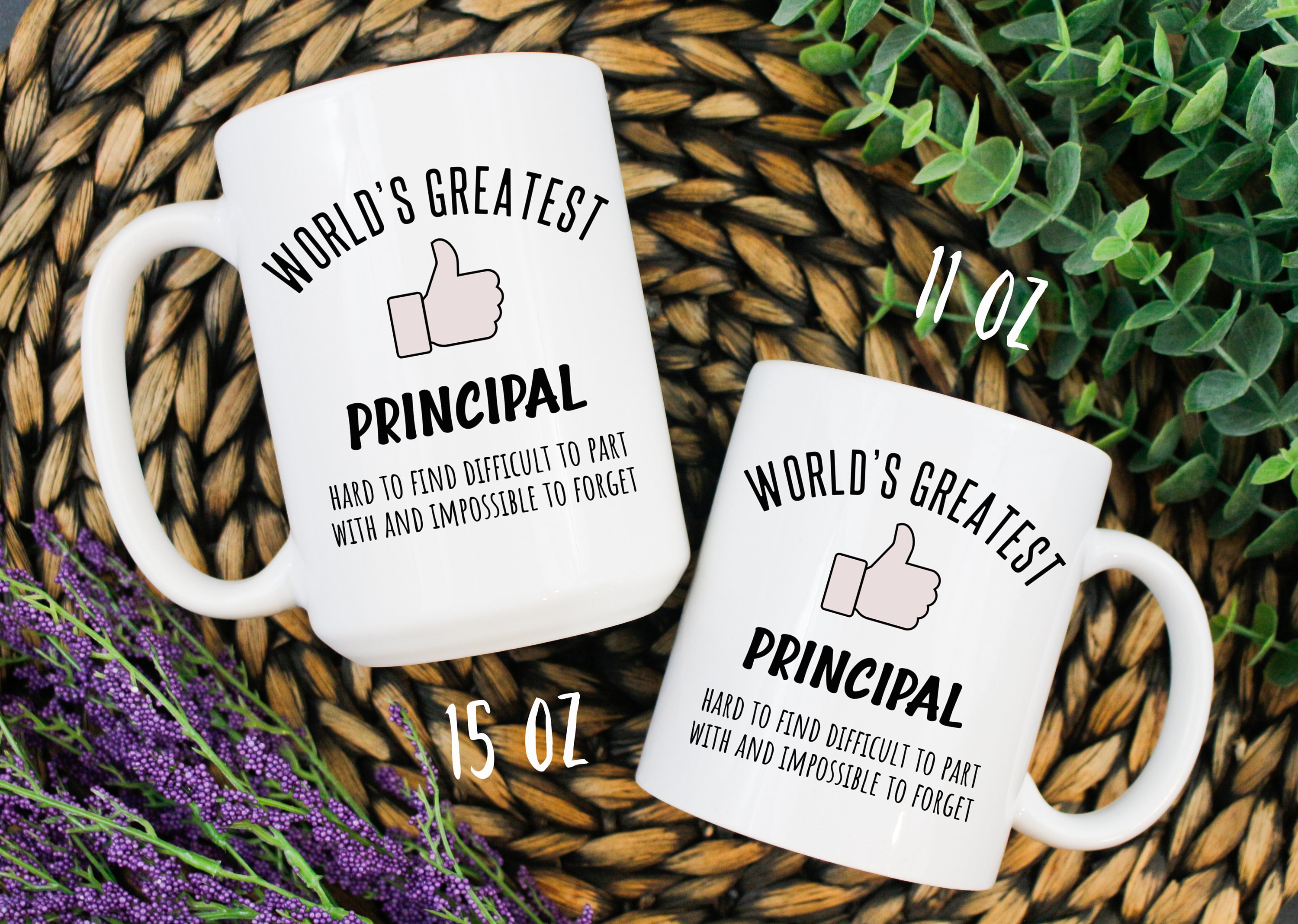 School Principal Gifts Principal Mug World's Greatest | Etsy