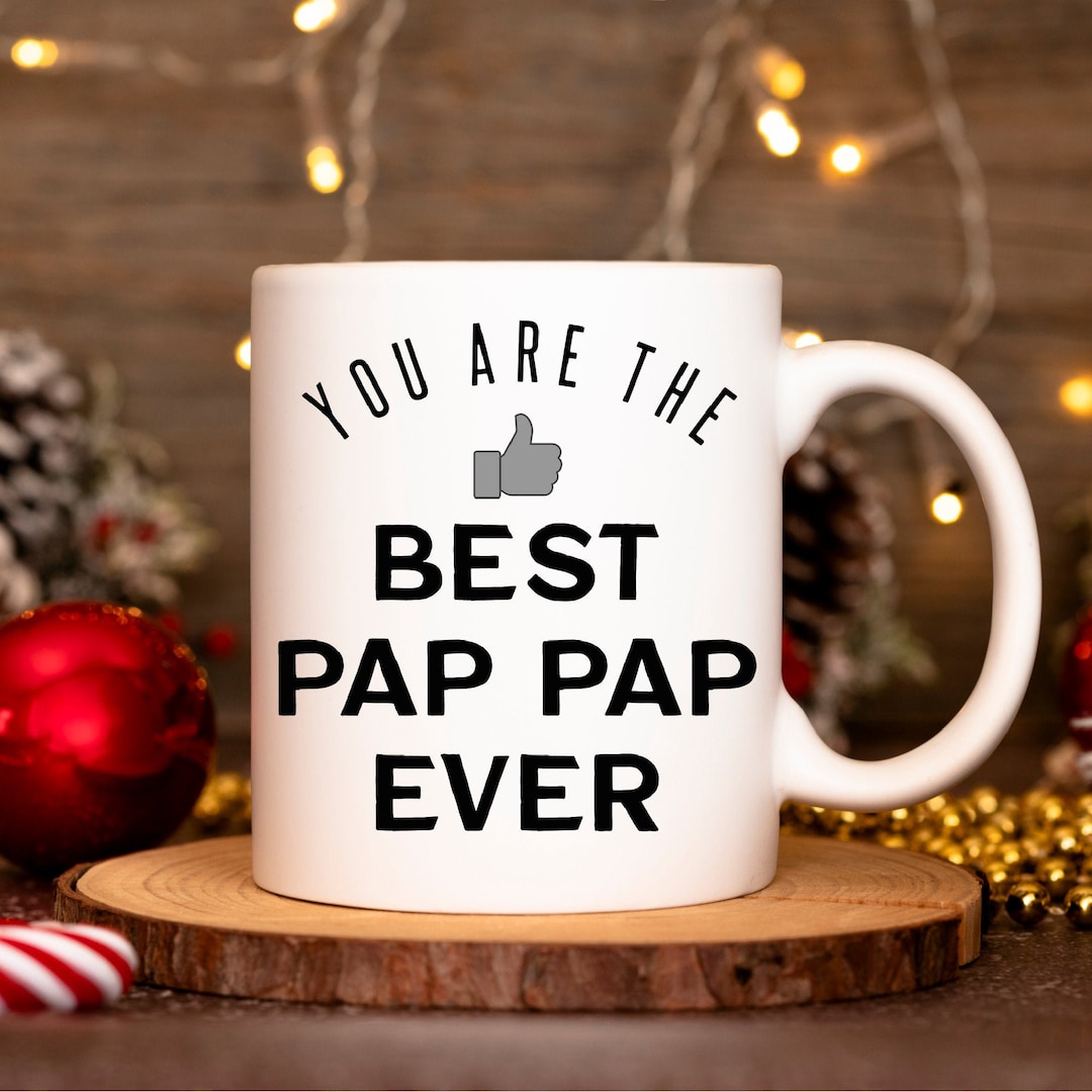 Pap Pap Mug Pap Pap Gift Pregnancy Reveal Birth Announcement Pap Pap ...