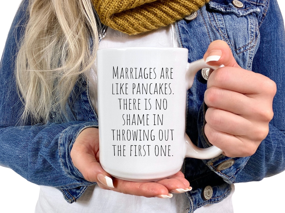 Funny Divorce Gifts for Women and Men, Divorce Mug, Divorce Gag Gift ...