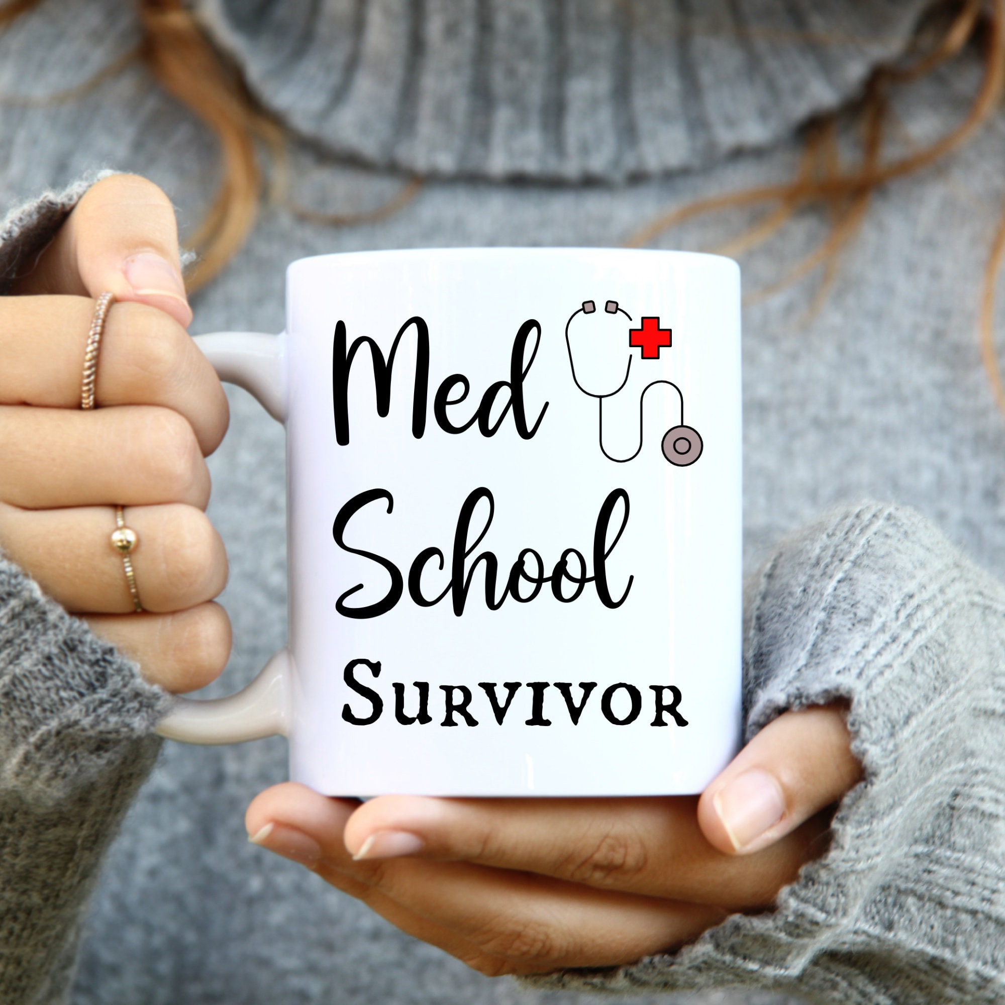 Med School Survivor Medical Student Mug Doctor Mug Doctor - Etsy