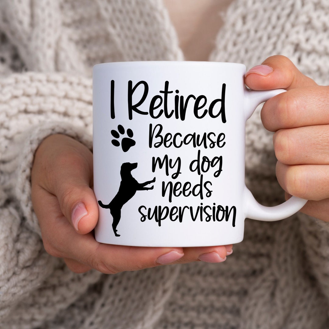 Retirement Gifts for Women Funny Retirement Gifts for Dog Lovers I ...