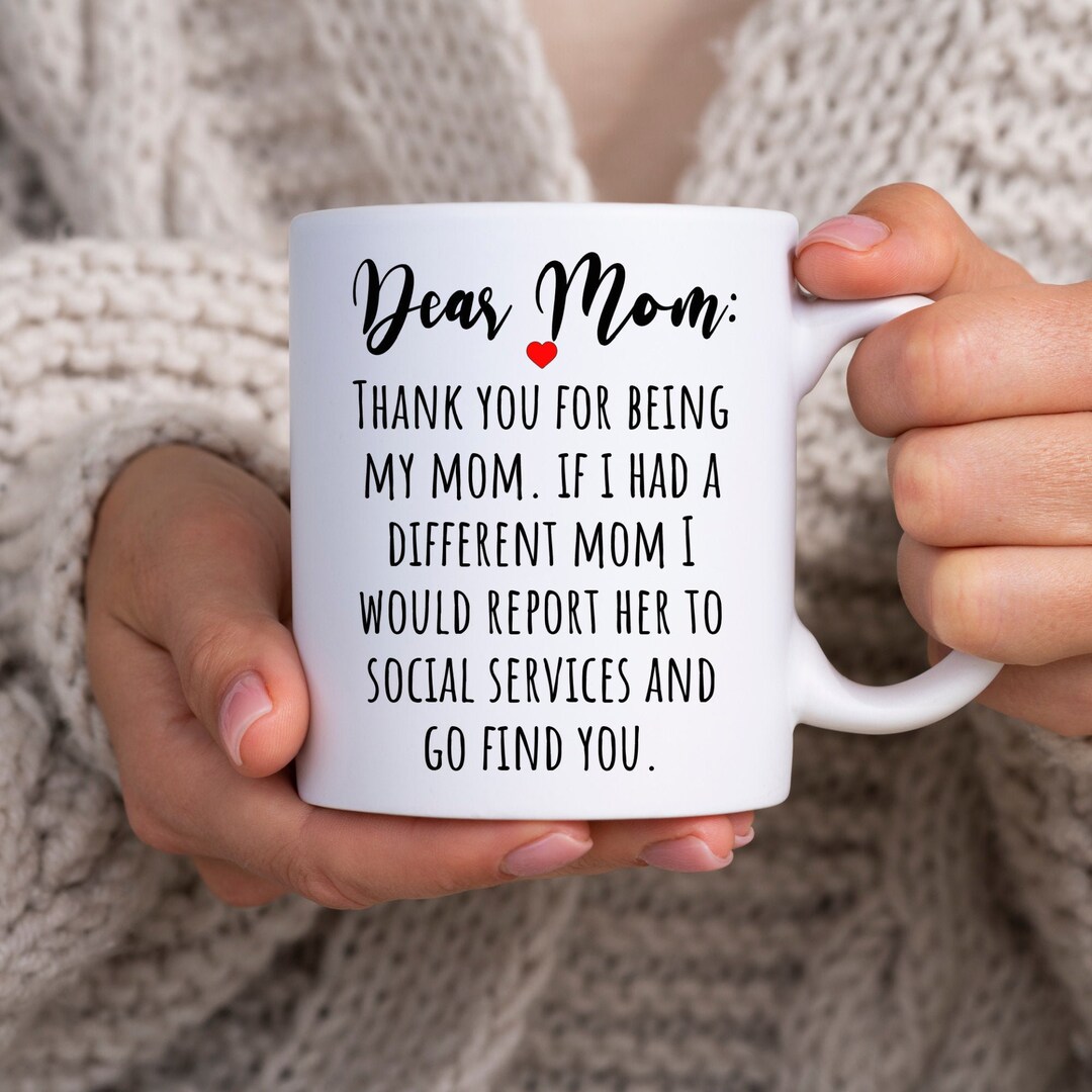 Funny Mom Gifts From Daughter Mothers Day Gift Idea Mum Mug Mom Tea Cup ...