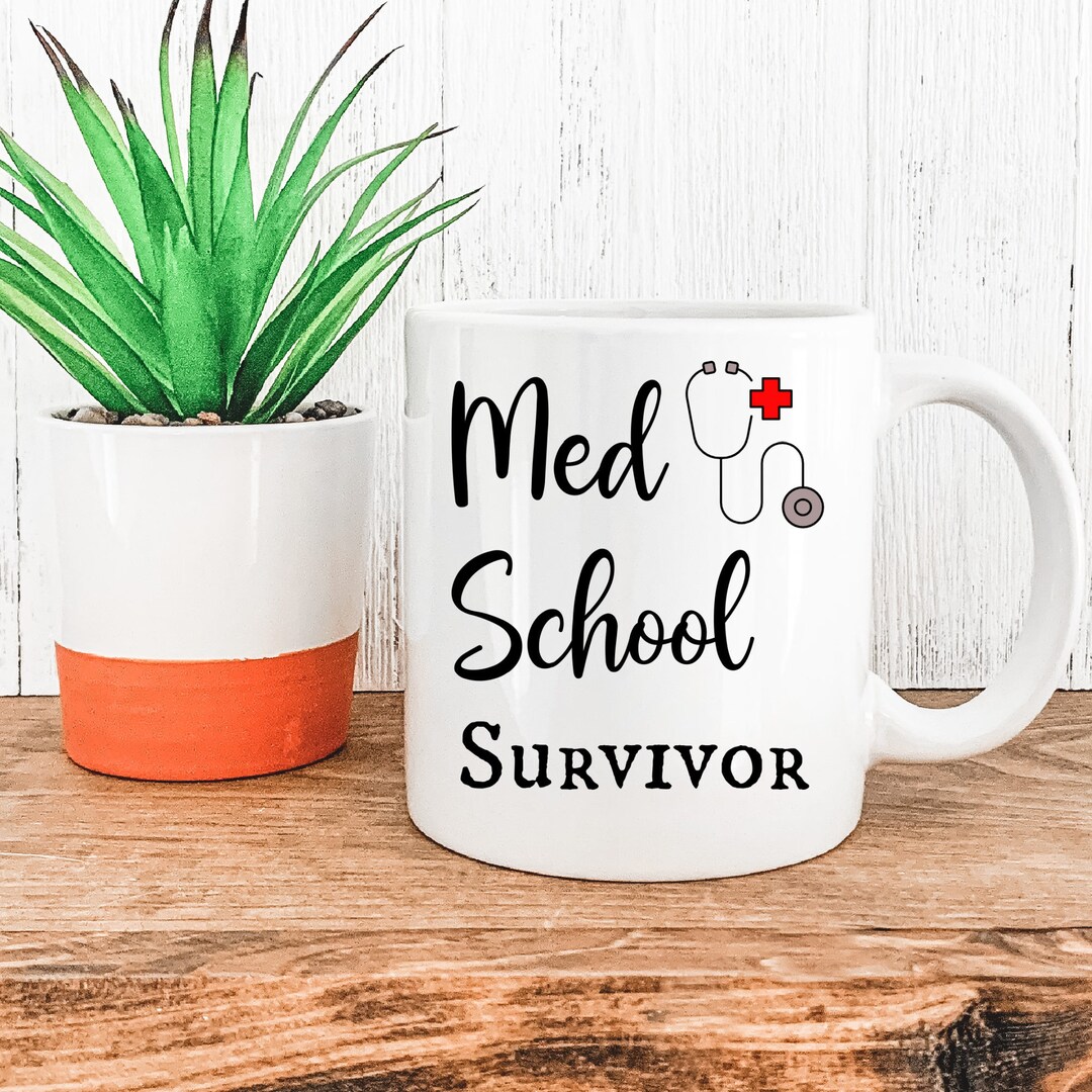 Med School Survivor Medical Student Mug Doctor Mug Doctor - Etsy