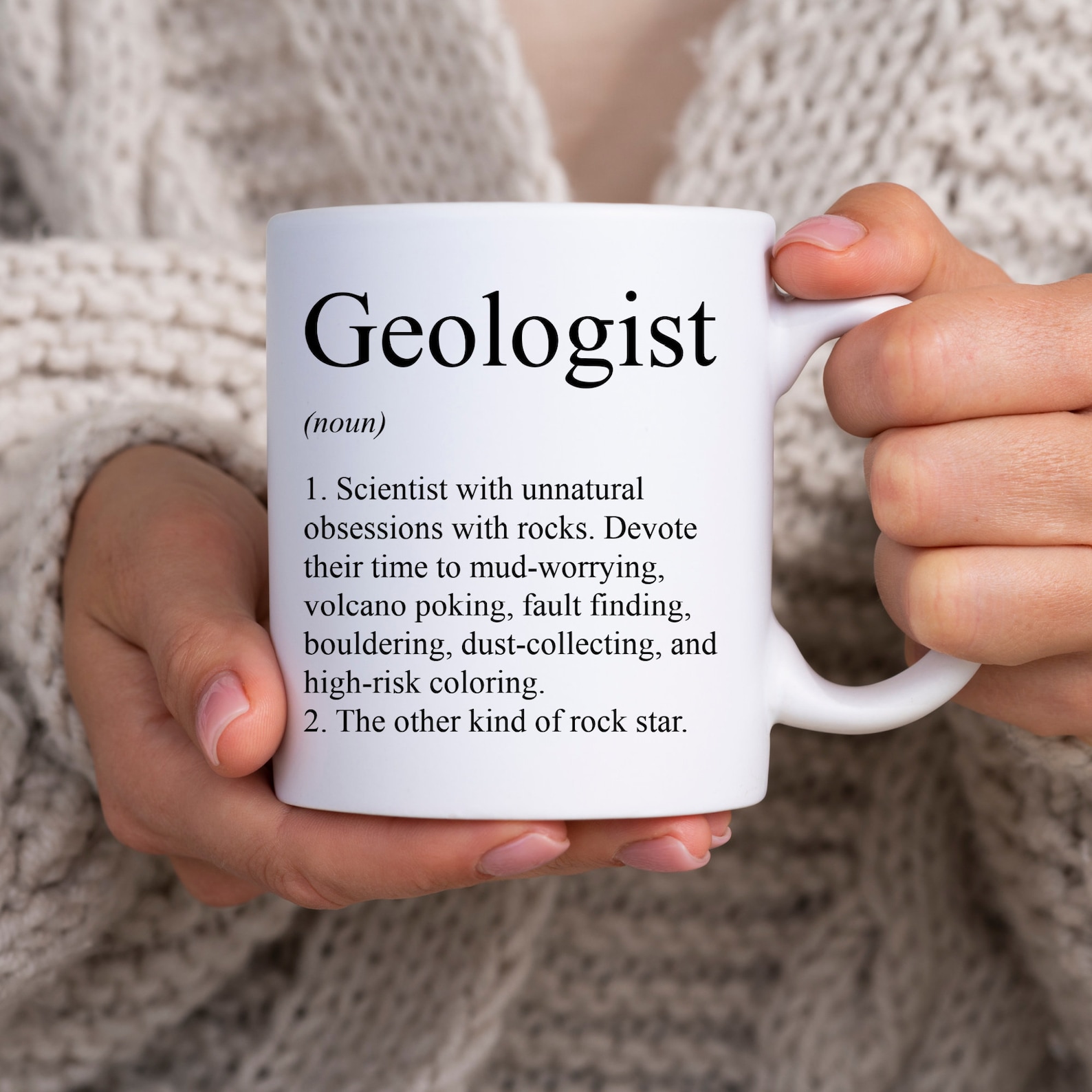 Funny Geologist Definition Mug Gift for Geologist Funny Christmas Gift ...