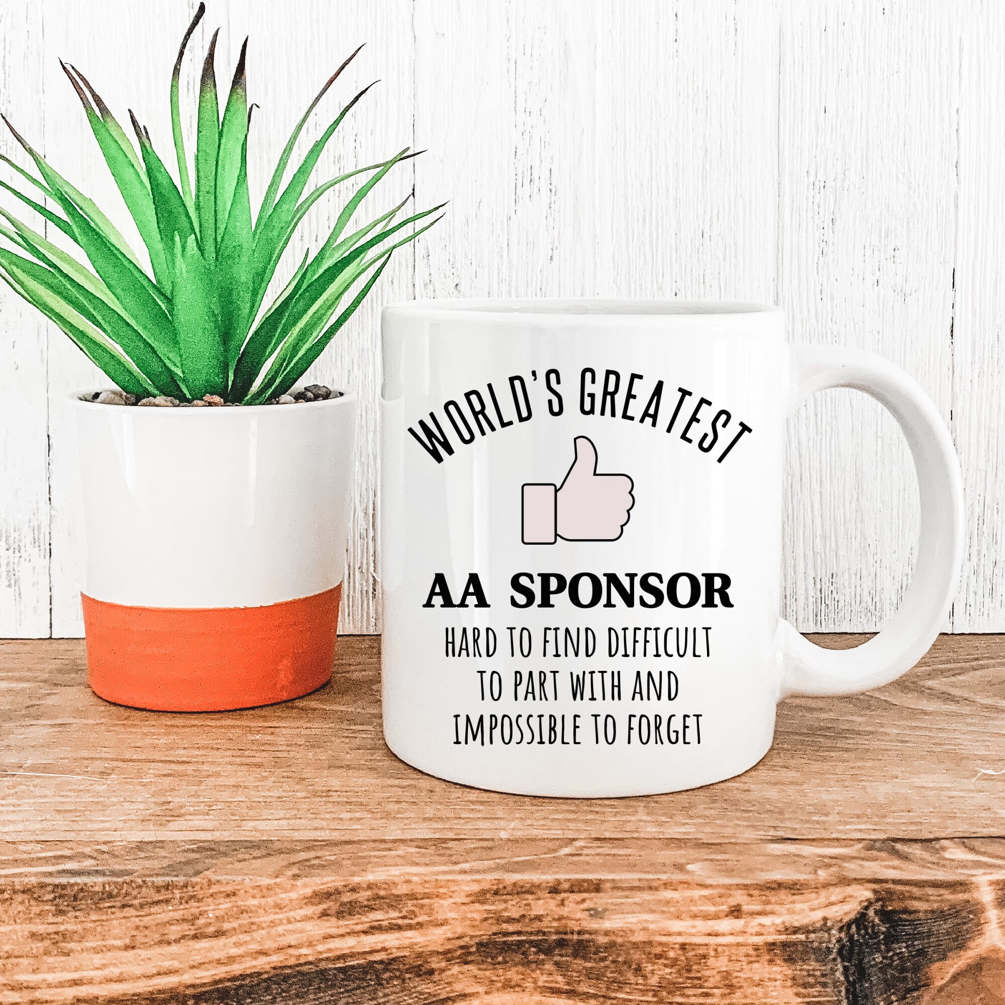 AA Sponsor Gifts AA Sponsor Mug Sobriety Gifts Addiction - Etsy